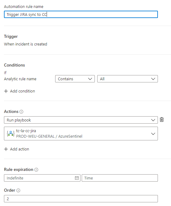 Setting Up A Bidirectional Sync Between Sentinel And Jira The